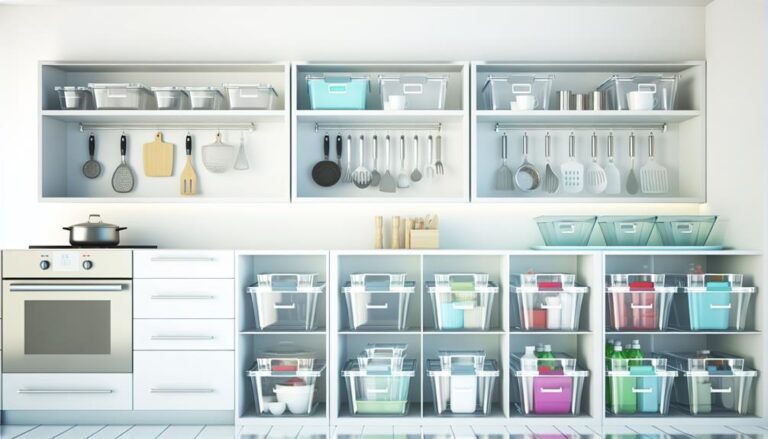 6 Best Organize Your Kitchen With Clear Plastic Storage Bins - LickingSpoon