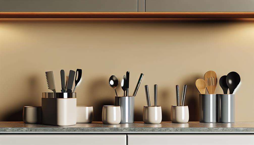 9 Chic Utensil Holders to Elevate Your Kitchen Style - LickingSpoon