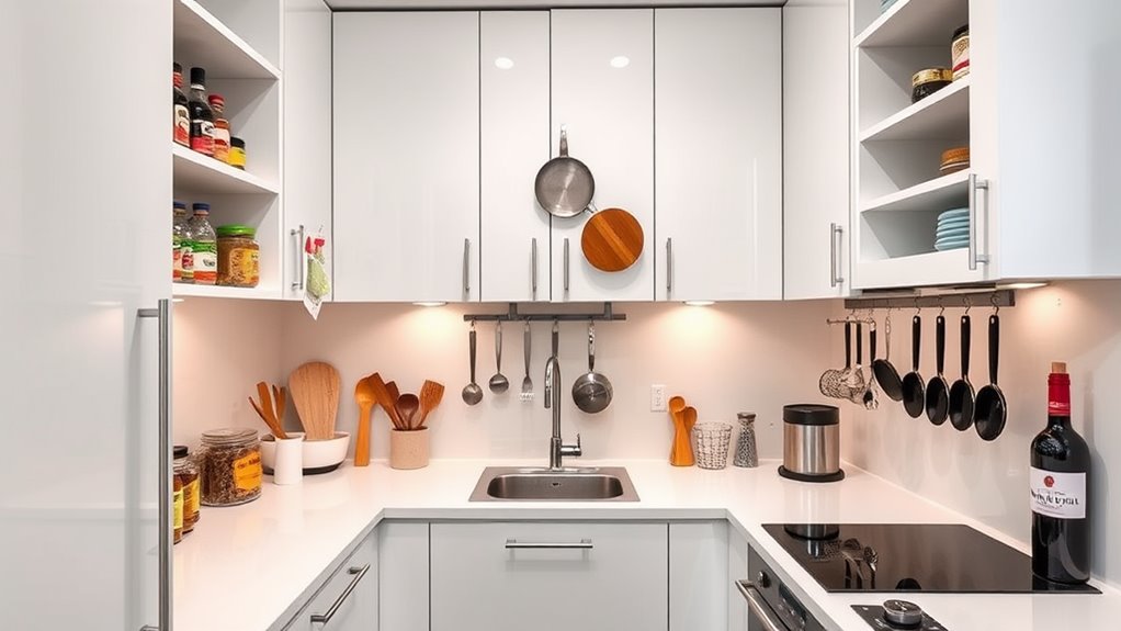 Maximize Small Kitchen Storage Space Effectively - LickingSpoon