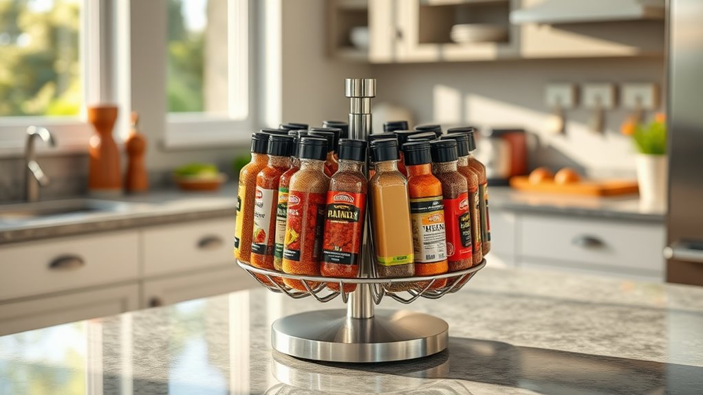 15 Best Spice Racks With Effortless Rotation for Your Kitchen Upgrade ...