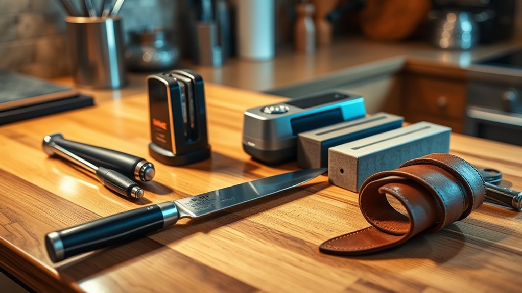 What Tools Keep Kitchen Knives Sharp? - LickingSpoon