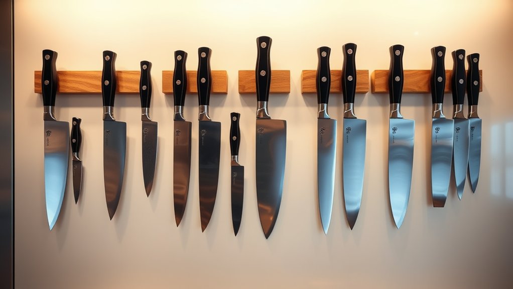 11 Best Wall-Mounted Knife Racks for Modern Kitchens - LickingSpoon